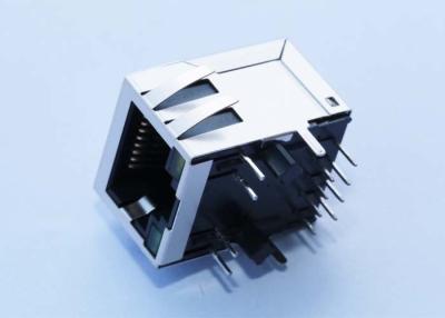 중국 SS74800-038F는 LED LPJE160GDNL를 가진 항구 기가비트 RJ45 모듈 연결관을 골라냅니다 판매용