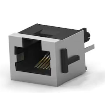 China TE 100616-2 Orientación vertical del conector modular 8P8C blindado en venta