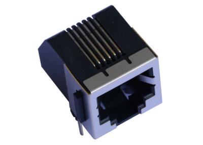 중국 JM56311-K001-4F LED LPJEF710DNL 없는 비차폐 단 하나 항구 RJ45 연결관 판매용