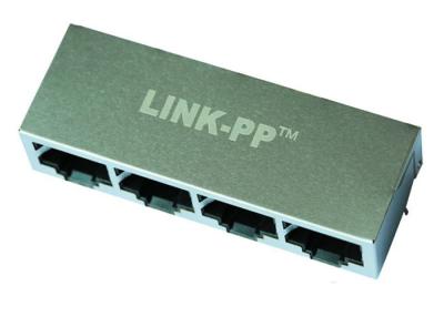 중국 TM00440A 1 x 다 4 옆 입장 - LEDs LPJEF104DNL 없이 RJ45 저장소를 향하십시오 판매용