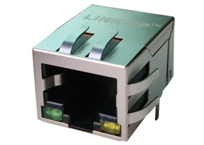 China 13F-60AGYD2PL2NL 10/100 Basis - t-Ethernet RJ45 modularer Jack mit LED LPJ0034EBNL zu verkaufen