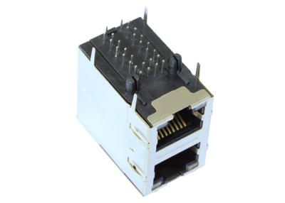 중국 RM2-148A8M1F (XA) 10/100의 기초 - TX RJ45 쌓을수 있는 2x1 연결관 LPJ17206AGNL 판매용