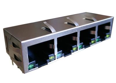 중국 64F-1352GYDD2NL 1000 기초 - T Rj45 다 항구 잭 1x4 랜 탭 아래로 LPJG46823AENL-2 판매용