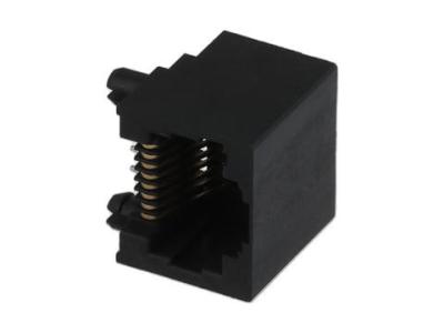 Chine Port unique RJ45 Jack modulaire 446200001 avec RJ11 à vendre