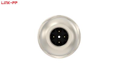 China M12 Conector T4111011041-000 IP67 com 4 contatos revestidos de ouro à venda