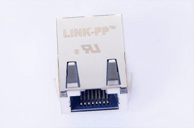중국 IEEE를 가진 자석 RJ45 잭 10/100BaseT 1X1 G/Y 높은 쪽으로 802.3 0875-1A1T-Z2를 다십시오 판매용