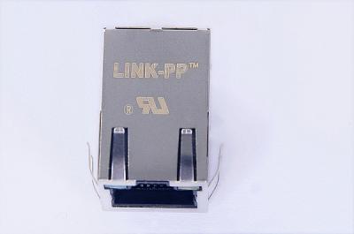 중국 자석 RJ45 잭의 단 하나 항구 Belfuse MagJack 08B0 1X1T CH F 높은 쪽으로 10/100BaseT 탭 판매용