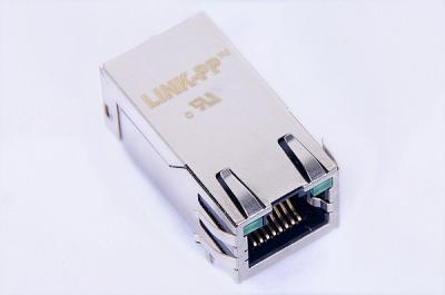 중국 위로 IEEE 802.3 RoHS 자석 RJ45 잭 꼭지 OG/Y LEDs 08B0-1XX1-03-F에 판매용