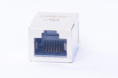 중국 LEDs 08B1-1XX1-06-F 없이 1X1 높은 쪽으로 10/100BaseT RoHS 자석 RJ45 잭 꼭지 판매용