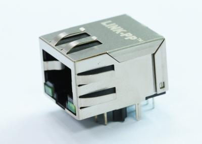 China 5-6605473-7 10/100Mbps magnetische RJ45 Jack UL-Bescheinigung LPJ0011GFNL zu verkaufen
