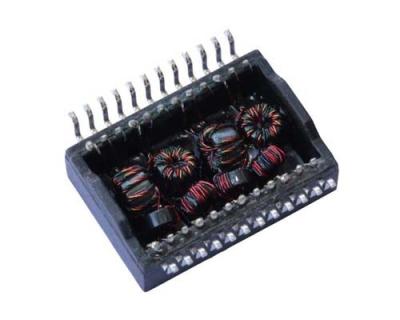 China 749050010A escogen los transformadores magnéticos del LAN de la base-t del puerto 10G 24 pernos LP7008NL en venta