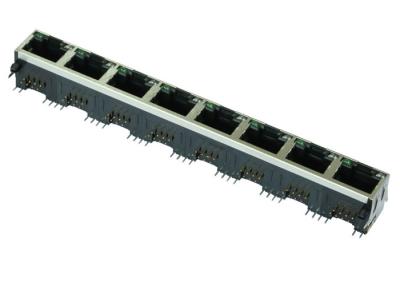 Chine Connecteur LPJG88851AWNL JG0-0028NL du Multi-port RJ45 de Magnetics de gigabit du port 1*8 à vendre