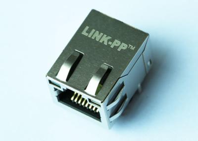 China O porto ARJM11C7-805-JJ-CW4 um dobrou o conector Rj45 com Magnetics 2.5G à venda