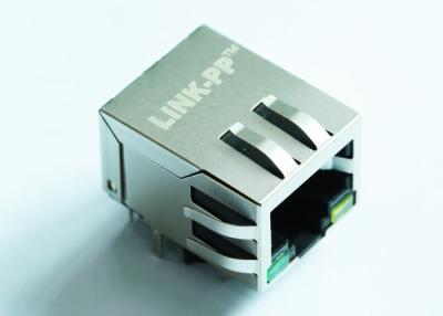 중국 ARJM11B3-805-JJ-CW2는 항구 2.5G 기초 T Rj45 잭에 의하여 보호된 w/LEDs를 골라냅니다 판매용