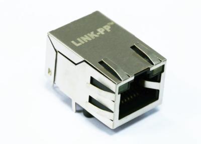 China ARJM11C7-809-AN-EW4 Rj45 Basis--tsperrungs-Schild W/LED Magnet-Jacks 2.5G zu verkaufen