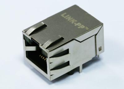 China ARJM11C7-805-JJ-EW2 RJ45 Magnetics Jack 1x2.5GMbps, der Kondensator mit LED entkoppelt zu verkaufen