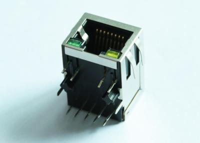 China ARJM11A3-809-JJ-EW2 sondern Hafen RJ45 modularer Jack aus, der mit dem EMS-Finger abgeschirmt wird zu verkaufen