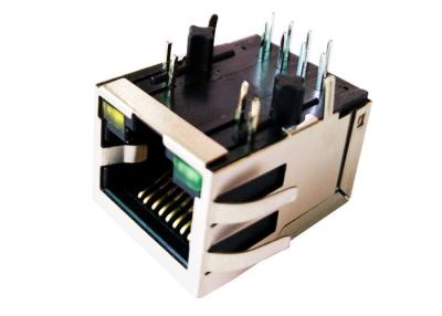 China ARJM11A3-805-AB-EW4 2.5G Basis - t-Ethernet RJ45 modularer Jack mit LED zu verkaufen