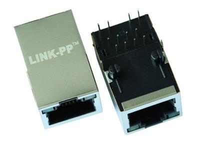 China ARJM11D7-809-AB-ER4-T 2.5G Basis-t RJ45 weiblicher modularer Jack mit LED zu verkaufen