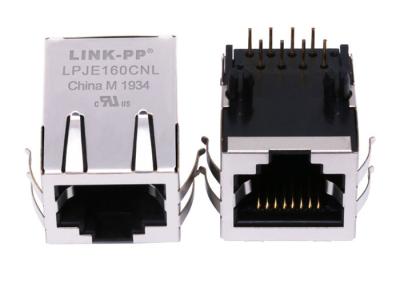 Chine 5406299-1 d'étiquette port simple RJ45 Jack modulaire vers le bas sans LPJE160CNL magnétique à vendre