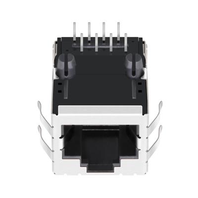 중국 LPJ16617CNL 자석 RJ45 잭 2.5G 기초 - KRJ-H13FWDENL 높은 쪽으로 LEDs 탭 없는 T 판매용