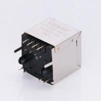 Zócalo vertical femenino HY-5224 de la entrada del top de los enchufes modulares RJ45 8P8C de LPJE681BENL