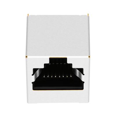 중국 자기를 띠 E5288-320044-L 1X1 RJ45 PCB 모듈러 잭 위토트 판매용