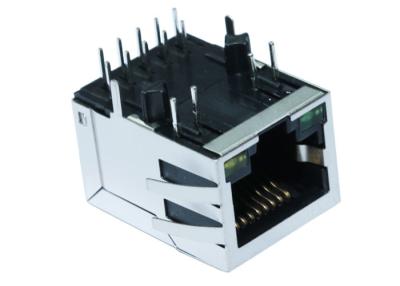 China Solo puerto Jack Modular Connector del CAT 3 E5J88-19LJP3-L RJ45 en venta