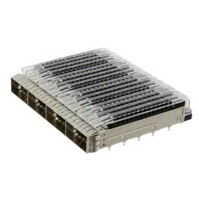 중국 HSINK R/A 2170790-4와 끼워 넣을 수 있는 코네티컷 QSFP28 케이지 연결기 1X4 판매용