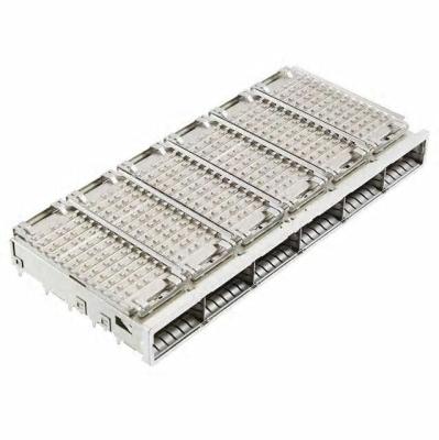 중국 HSINK R/A 코네티컷 QSFP+ 새장 송수신기 2143330-1과 1X6 판매용