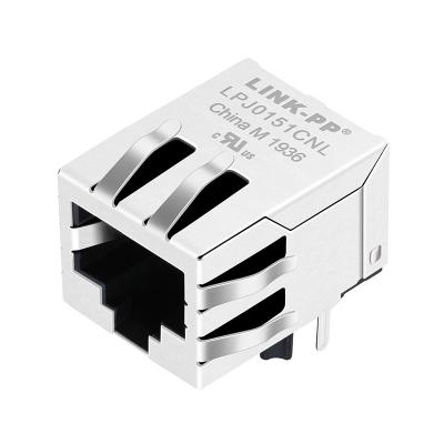 China Ethernet Input/Output Jack LPJ0151CNL 10/100Base - T der Telekommunikations-RJ45 des Verbindungsstück-74990110013 zu verkaufen