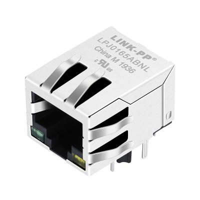 China El conector 10/100Base-T LPJ0165ABNL de J00-0086NL Rj45 Jack blindó el conector Cat5 en venta