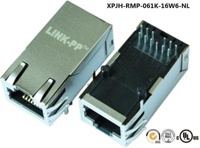 Chine IEEE connecteur de POE RJ45 de 802,3 gigabits, XPJH-RMP-061K-16W6-NL à vendre