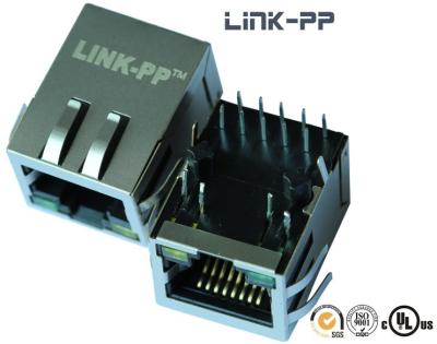 Chine Port simple PoE entrée de côté de magnétique de 10/100 gigabits protégée, XMG-TRJ4190GENL à vendre