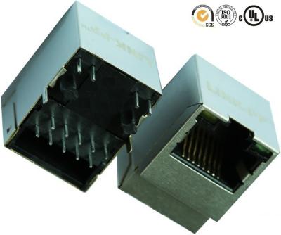Chine 1840417-3 Ethernet magnétique RJ45 à angle droit de 100Base-TX Rj45 LPJD0711BENL à vendre
