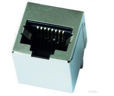 SI-16004-F 수직 RJ45 잭 LPJD4012DNL의 맞은편에 10/100의 BASE-T 자석 단위