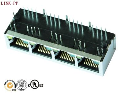 China IEEE 802,3 POE RJ45 Jack modular/RJ45 de ángulo recto LPJ46514AENL en venta