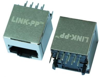 중국 자석을 가진 N5437 수직 RJ45 연결관 LPJD0011DNL 10/100 BASE-T 잭 판매용