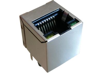 China 51F-1201GYD2NL | LPJD0115BENL POE Rj45 Connector Vertical Jack Top Entry for sale