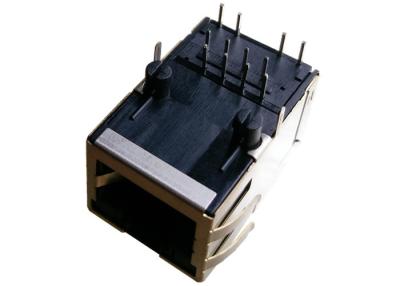 중국 의학 PC에 LEDs 8P8C로 보호되는 0817-1AX1-11-F RJ45 모듈라 잭 판매용