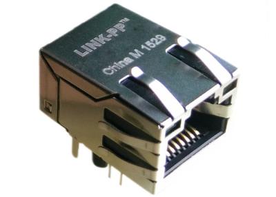 中国 RJ45 モジュラー コネクターの女性の上の HFJT1-1041-L21RL 10BASE-T の磁気学タブ 販売のため