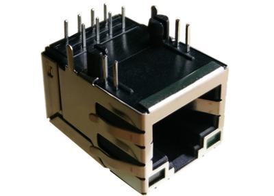 중국 RJ45 모듈 연결관 여성 높은 쪽으로 HFJT1-1043RL 10BASE-T 자기학 탭 판매용