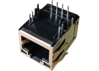 China HFJT1-2450RL FastJack 1x1 Vorsprung-Oben 10/100BASE-T RJ45 PWB modularer Jack zu verkaufen