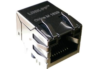China HFJT1-2450-L17RL FastJack 1x1 lusje-op 10/100BASE-t RJ45 PCB Modulaire Jack Te koop