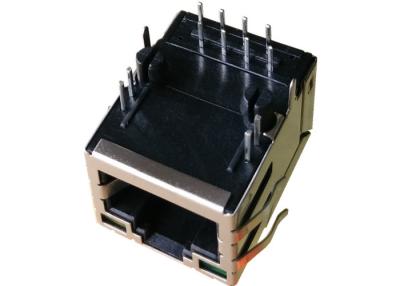 Cina PWB Jack modulare della Linguetta-Su 10/100BASE-T RJ45 di HFJT1-2450-L55RL FastJack 1x1 in vendita