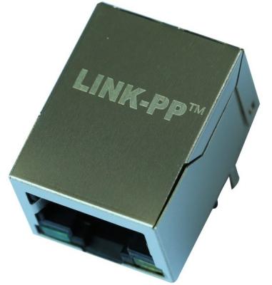 China HFJ11-E1G06E-L11RL RJ45 einzelner Hafen mit Verbindungsstück 10/100/1000Base-T zu verkaufen