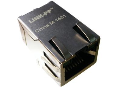 中国 統合された Magnetics1x1 タブ ギガビット FastJack の HFJT1-1G01RL RJ45 販売のため