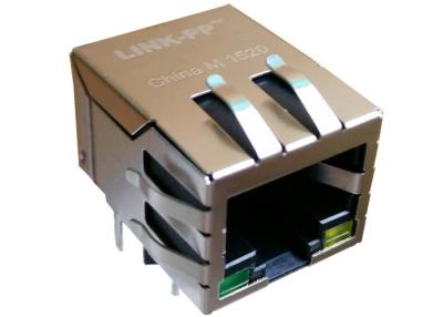 중국 HFJ11-LGHRPE-L11RL 기가비트 PoE+/POE RJ45 연결관, 일반적인 형태 초크 잭 판매용