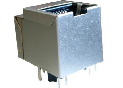 중국 HFJV1-2450RL 수직 RJ45 잭은 10/100BASE-TX 이더네트 연결관을 통합했습니다 판매용