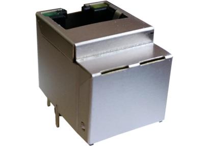 중국 HFJV1-2450-L17RL 수직 RJ45 잭 10/100BASE-TX 자석 이더네트 연결관 판매용